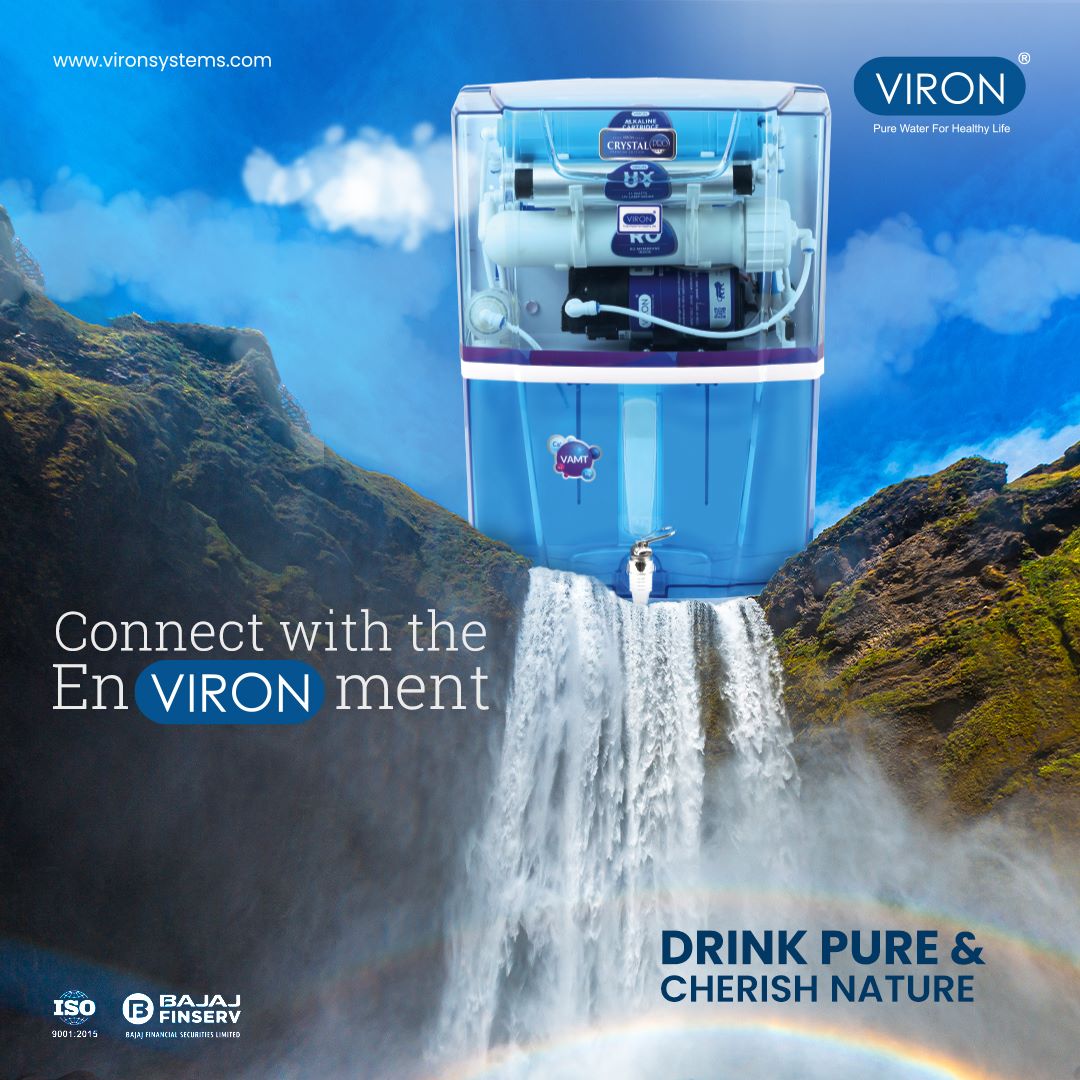 landing page - Viron Water Purifier